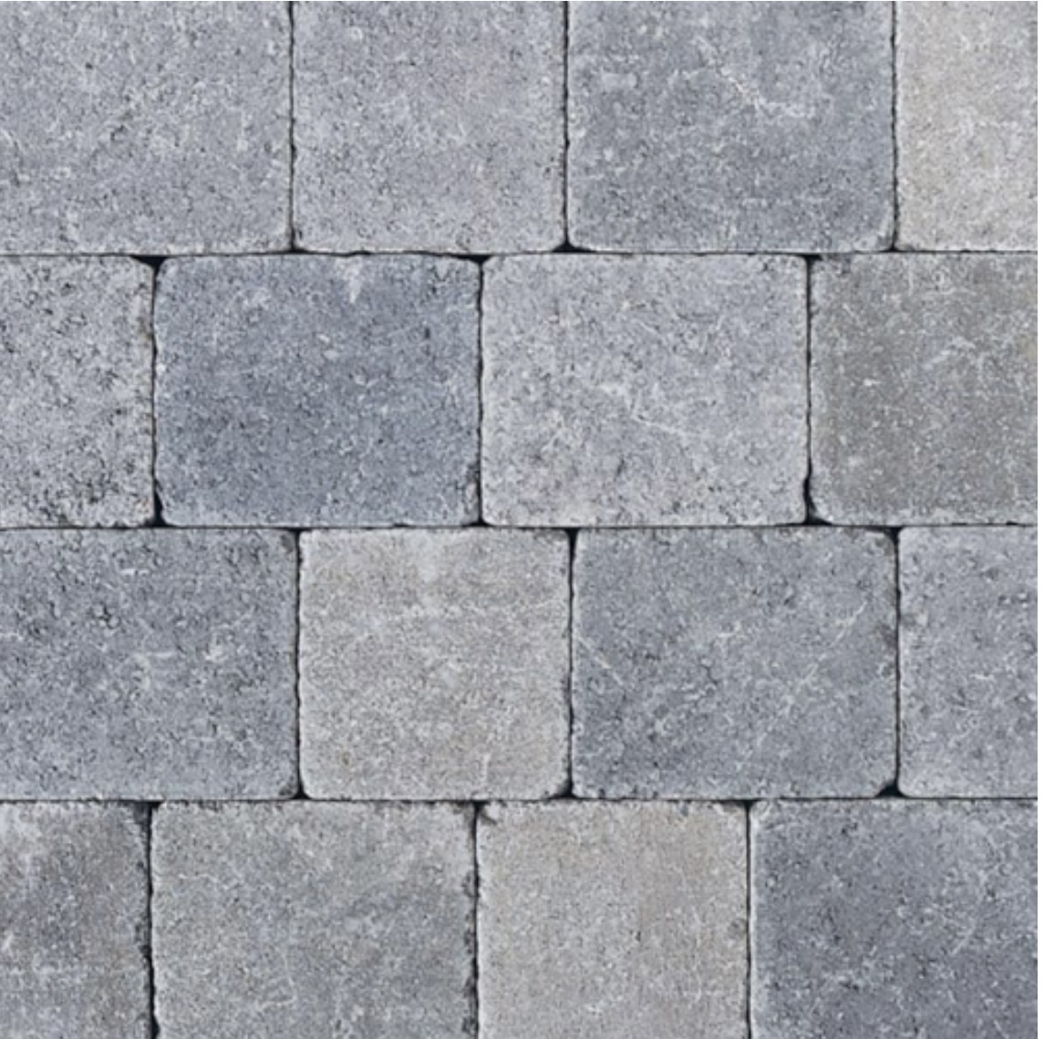 Tobermore Tegula Trio Block Paving - Slate - Port Stone